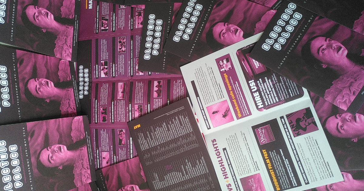 Pick up our new look programme! - News - Electric Palace Cinema